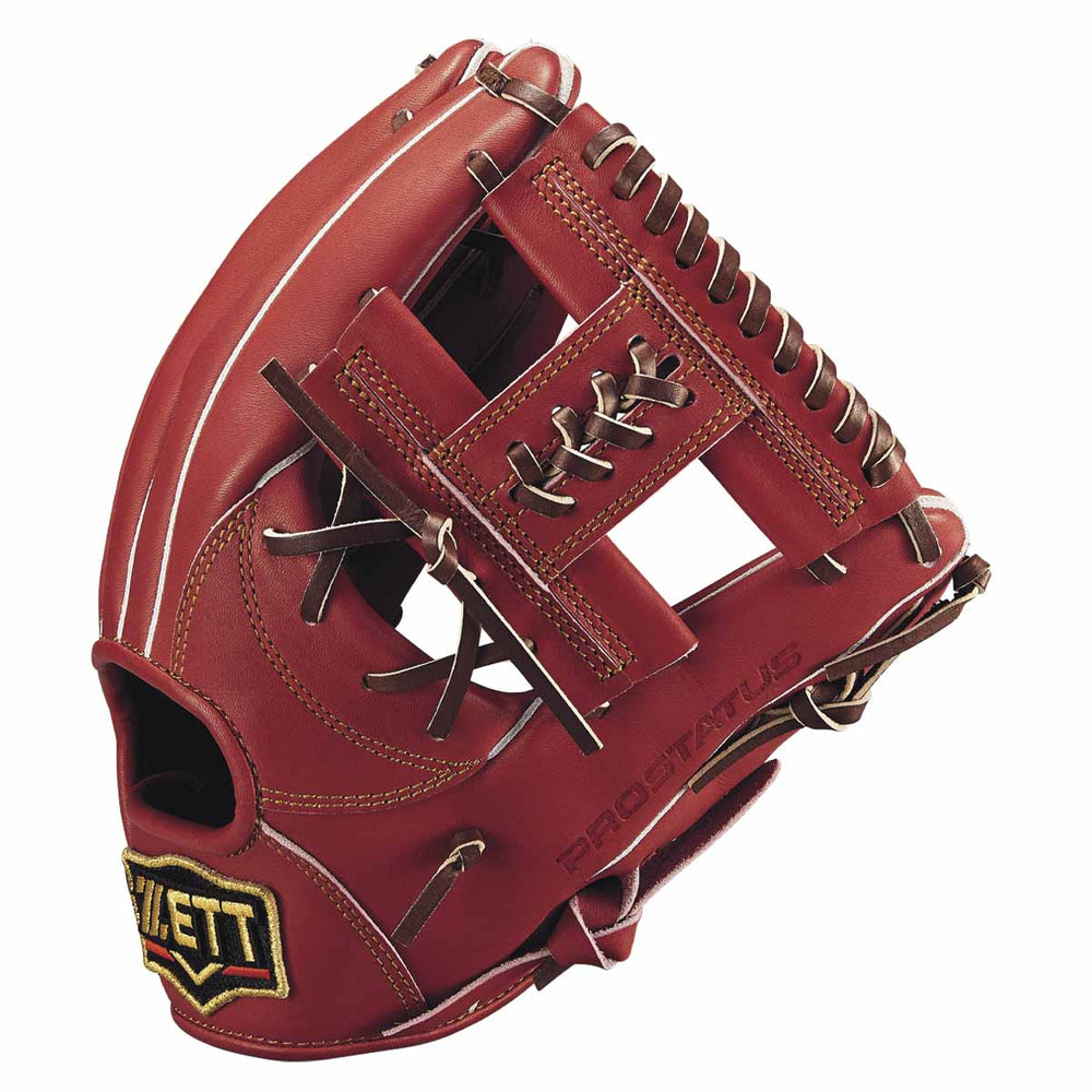 軟式グラブ プロステイタス 二塁手・遊撃手用 サイズ:3 | 【ZETT】ゼットベースボールオフィシャルサイト