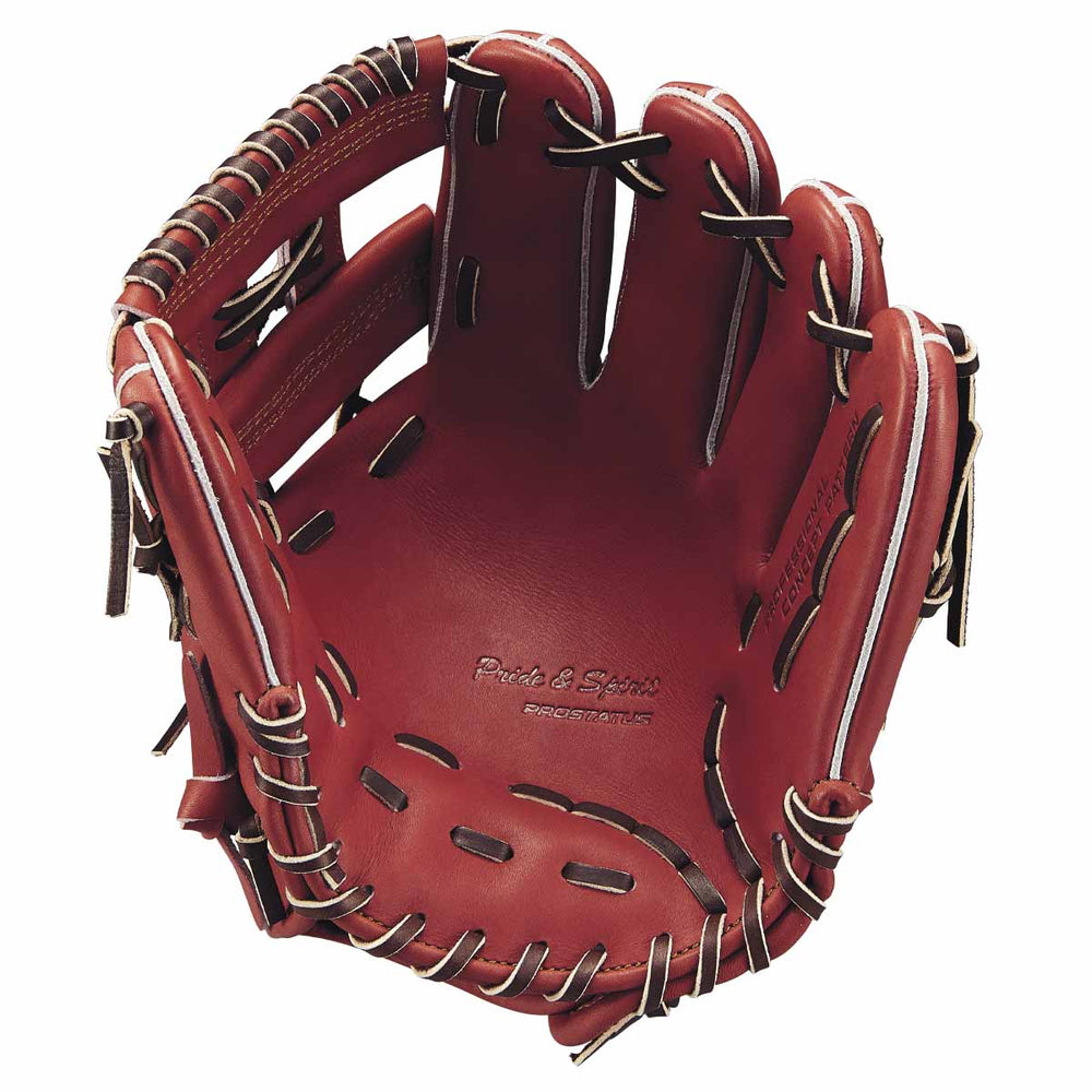 軟式グラブ プロステイタス 二塁手・遊撃手用 サイズ:3 | 【ZETT】ゼットベースボールオフィシャルサイト